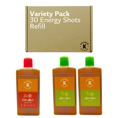 Variety Pack Energy Shots | Natuurlijke Sportgel | Kalkman.cc